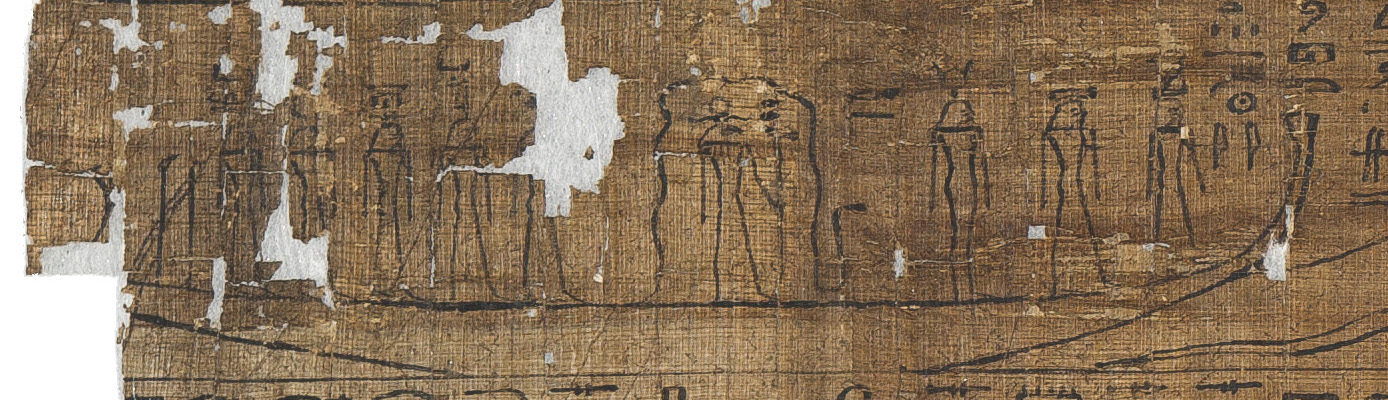 Gods, snakes and the underworld: Fragment of a scene from the Book of ...