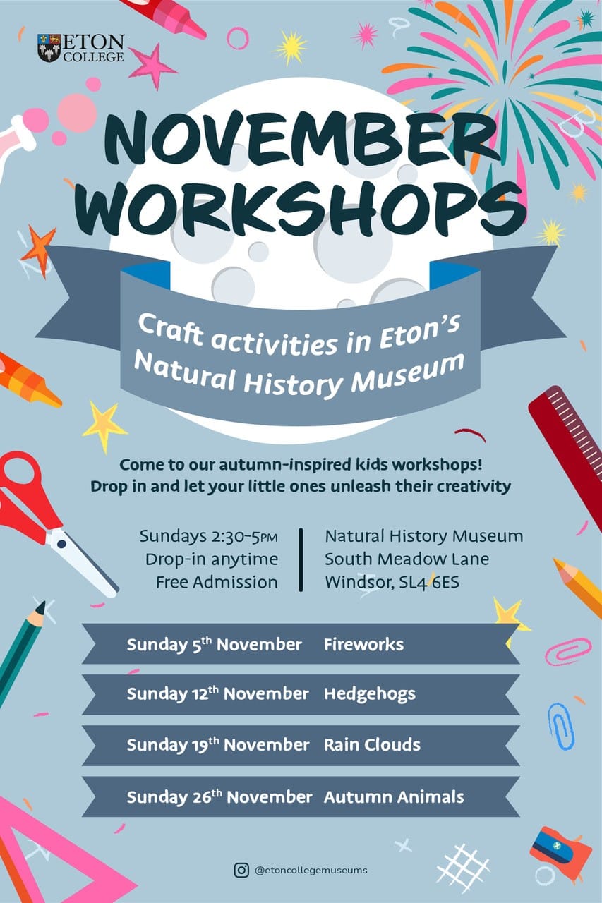 December workshops for children - Eton College Collections